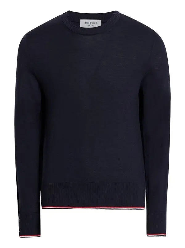 Thom Browne Cashmere Sweater - Navy