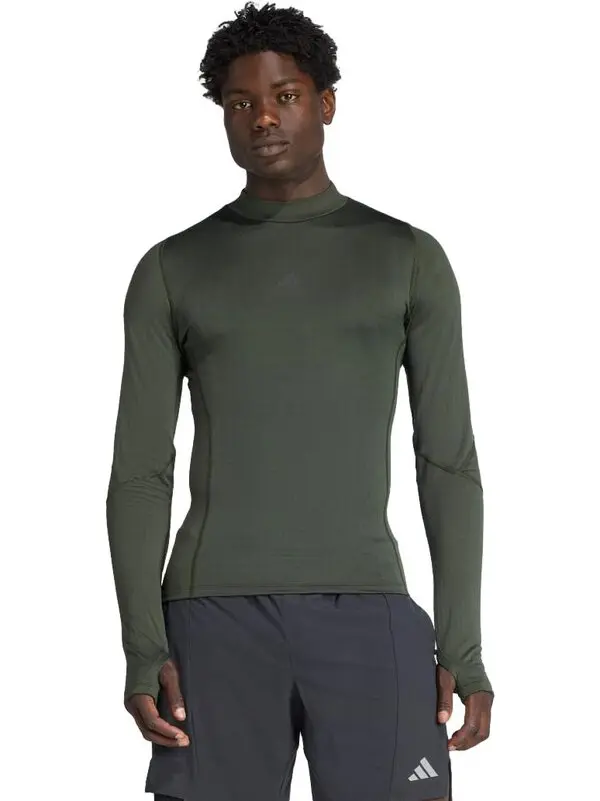 Adidas Techfit Cold.rdy Training Long Sleeve Tee - Night Cargo