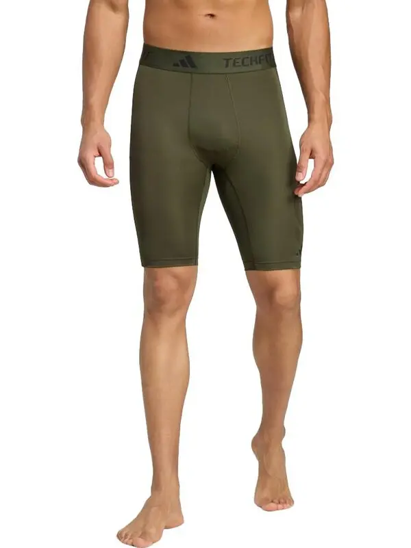 Adidas Techfit Compression Training Short Tights - Night Cargo