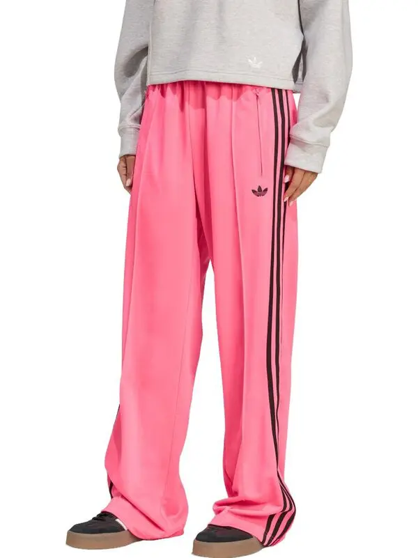 Adidas Adicolor Classic Firebird Loose Track Pants - Lucid Pink / Black