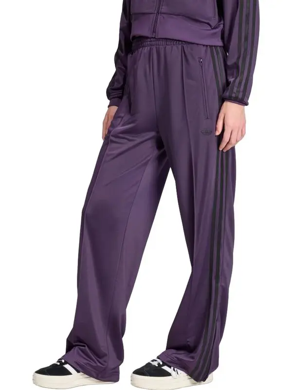 Adidas Adicolor Classic Firebird Loose Track Pants - Aurora Plum / Black