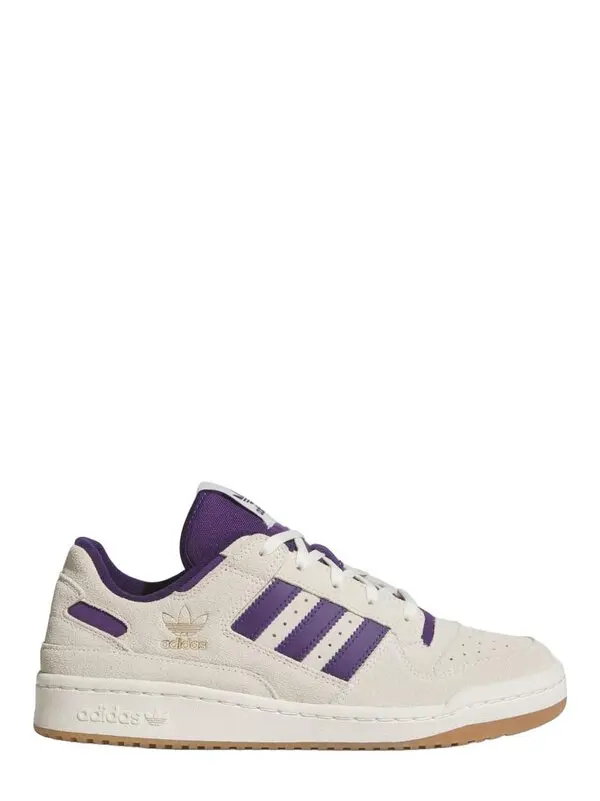 Adidas Forum Low Cl Sneakers - Off White / Violet / Gum M2