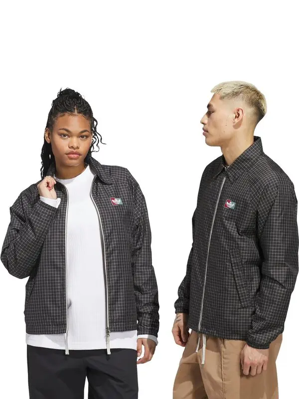 Adidas Shmoofoil Dt Coach Jacket - Black / Alumina