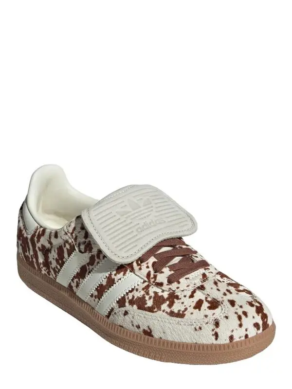 Adidas Cow Print Samba Sneakers - Off White / Lucid Pink / Gum
