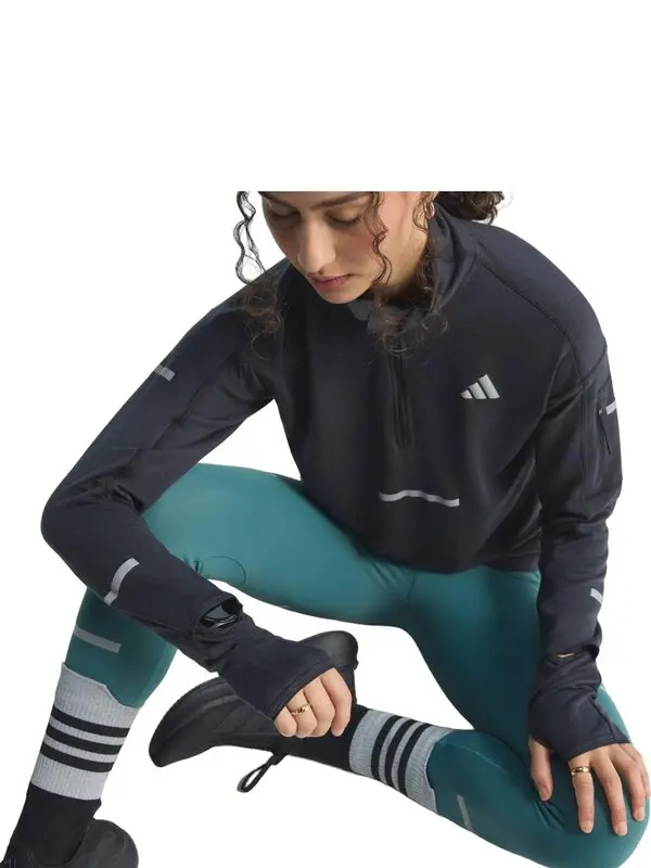 Adidas Adi365 Running Climawarm+ Half-zip - Black