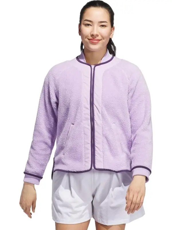 Adidas Go-to Fleece Jacket - Powder Plum