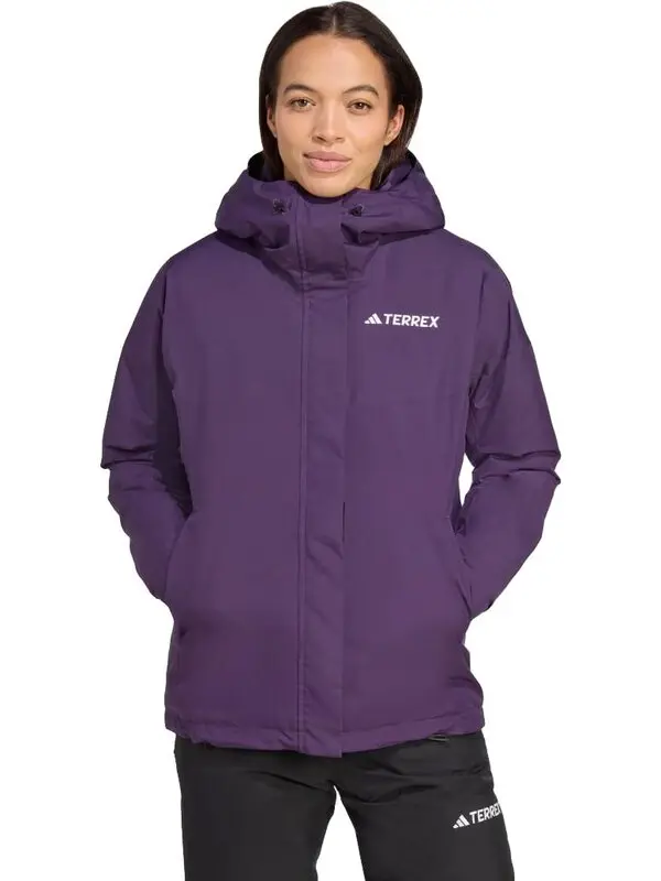 Adidas Multi 2l Rain.rdy Insulated Jacket - Aurora Plum