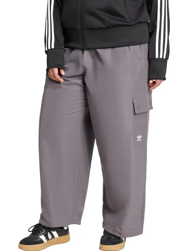 Adidas Essentials Woven Cargo Pants - Grey Strata