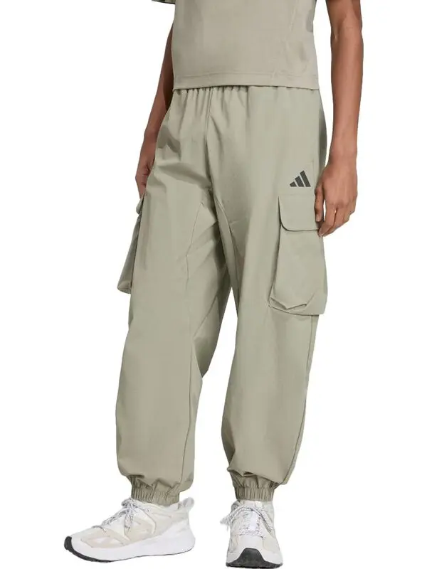 Adidas City Tech Windbreaker Pants - Silver Pebble