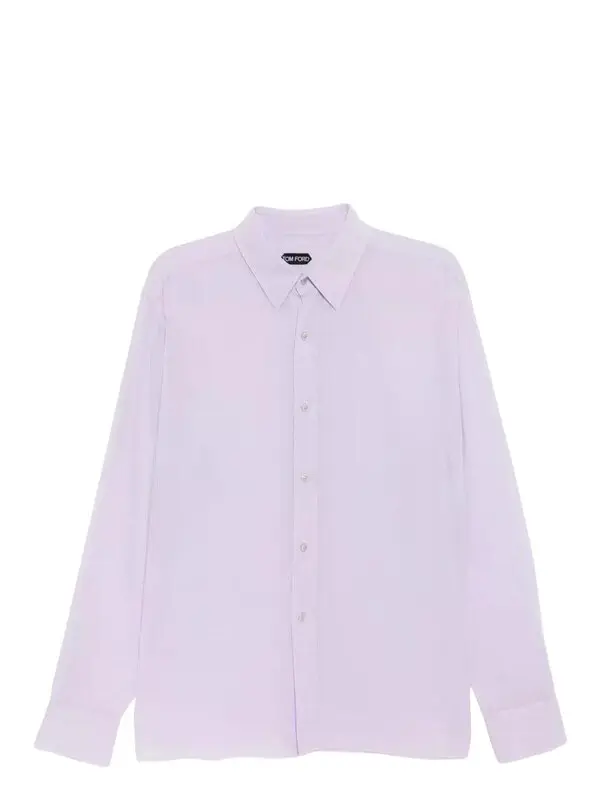 TOM FORD Cotton Shirt - Purple