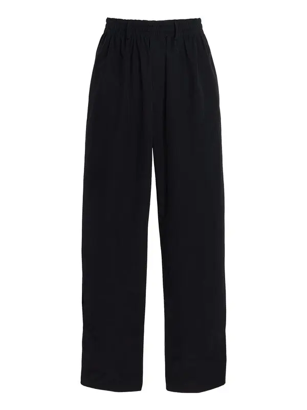 Brandon Maxwell Teagan Straight Leg Pants - Black