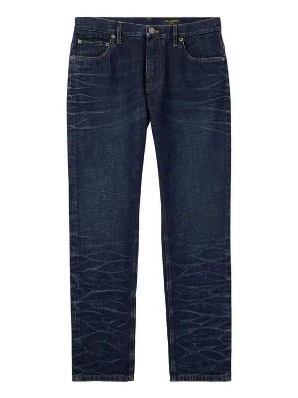 Dolce & Gabbana Straight-leg Jeans - Blue