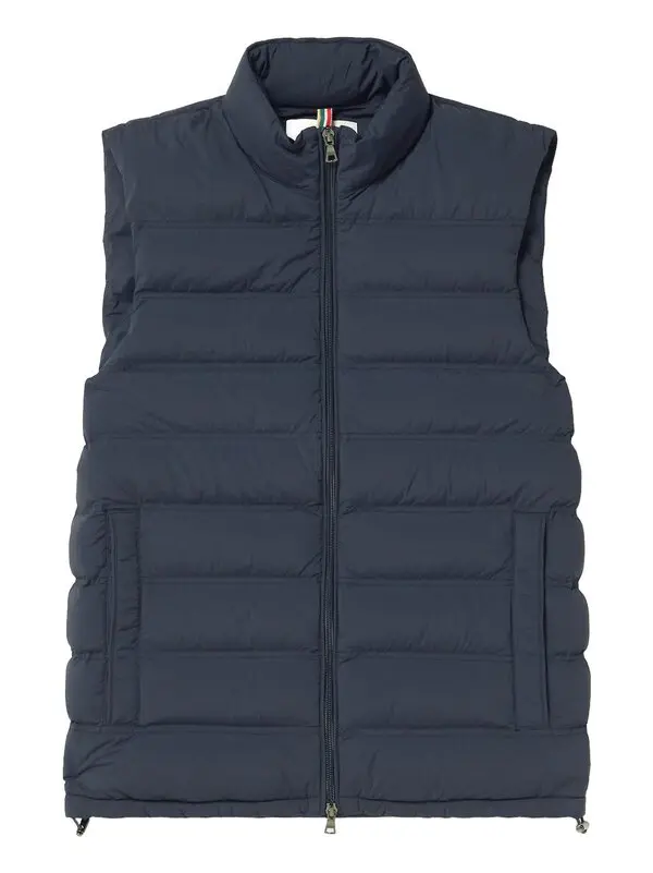 Orlebar Brown Hopper Slim-fit Quilted Gilet - Blue