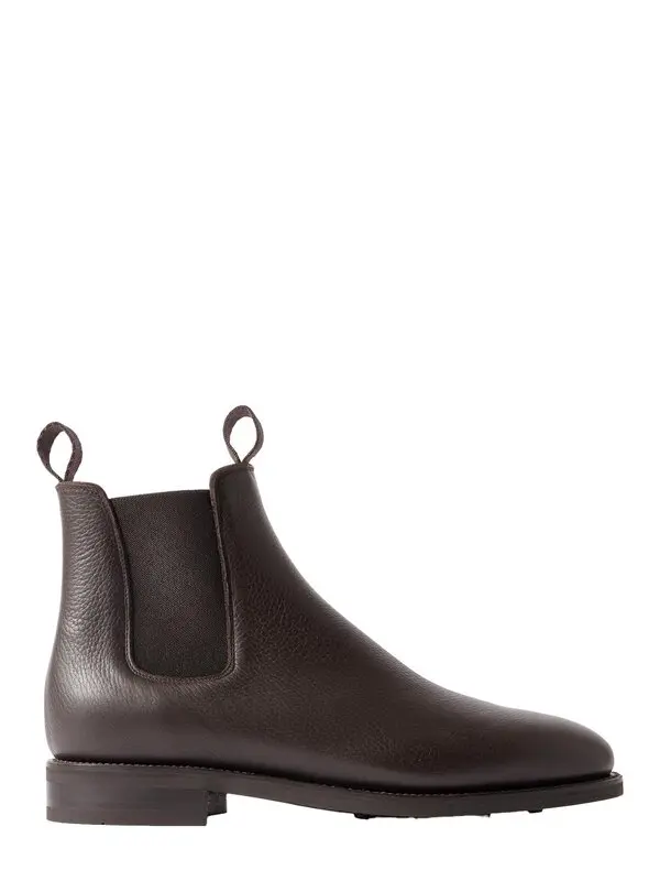 MORJAS Full-grain Leather Chelsea Boots - Brown