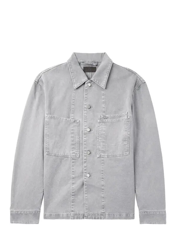 LEMAIRE Denim Overshirt - Gray