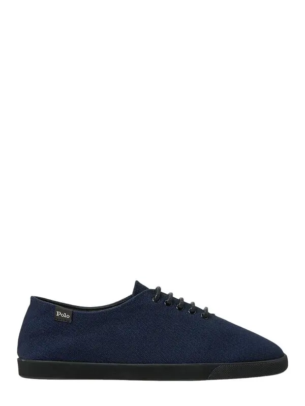 Ralph Lauren Cotton Canvas Low-profile Sneakers - Blue