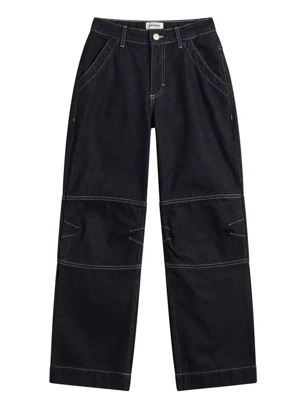 DAMSON MADDER Fliss Straight-leg Jeans - Indigo