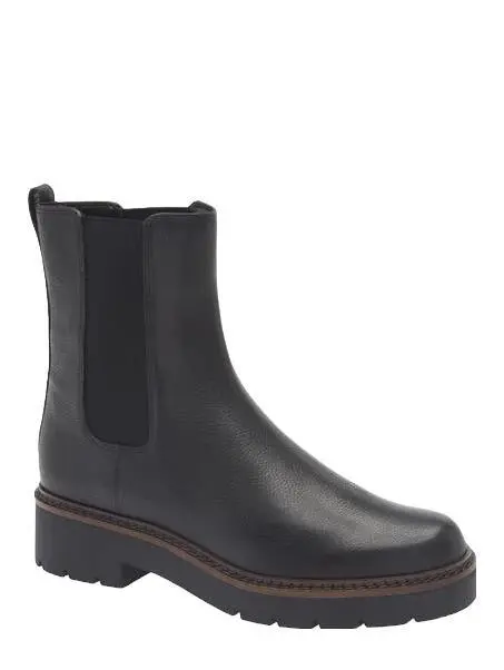 Nordstrom Darian Water Resistant Chelsea Boot - Black