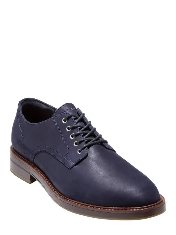 Cole Haan Judson Grand Plain Toe Derby - Midnight Moon Nbk