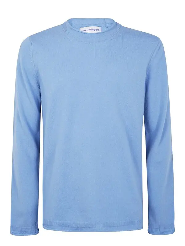 Comme Des Garçons Knitted Shirt - Blue