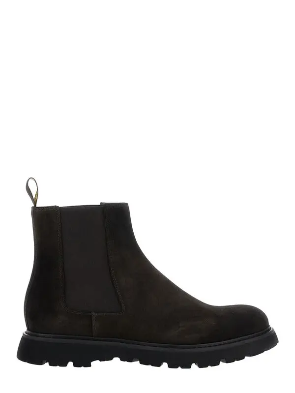 DOUCAL'S Suede Chelsea Boots - Brown