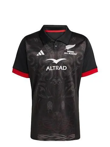 Adidas Maori All Blacks Home Jersey - Black All Black