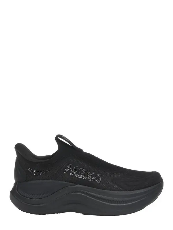 Hoka One One Skyward Laceless Sneakers - Black