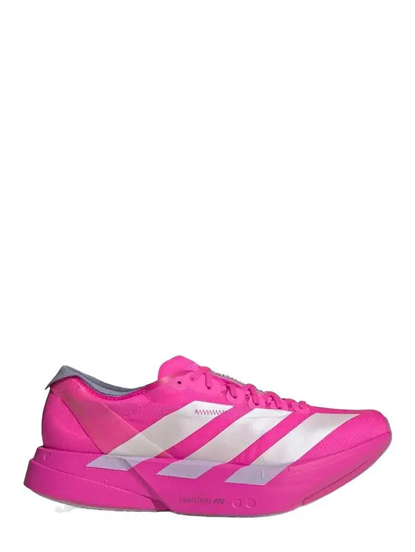 Adidas Adizero Adios Pro 4 Sneakers - Shock Pink/zero Metallic/aurora Plum