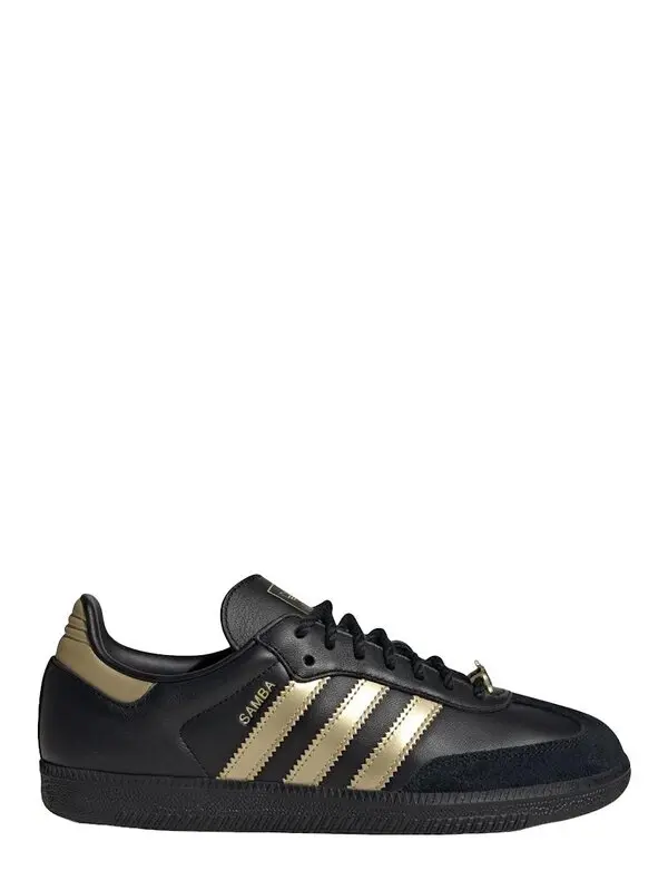 Adidas Samba Og Sneakers - Core Black/gold Metallic/footwear White