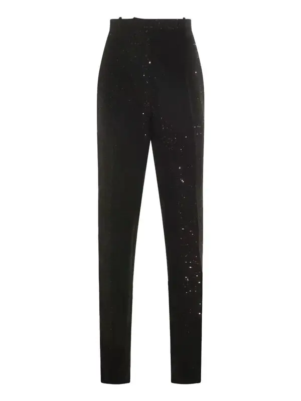 TOM FORD Sequin-embellished Trousers - Black