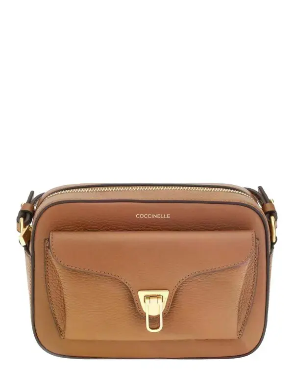COCCINELLE Beat Flap-pocket Shoulder Bag - Brown