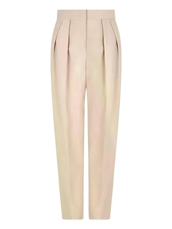 Giorgio Armani Pleated Trousers - Neutrals