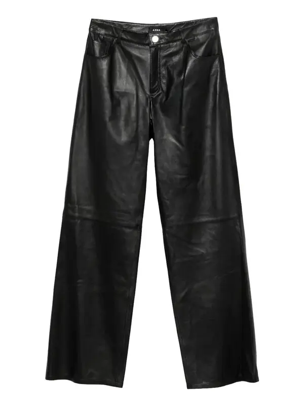 ARMA Leather Trousers - Black