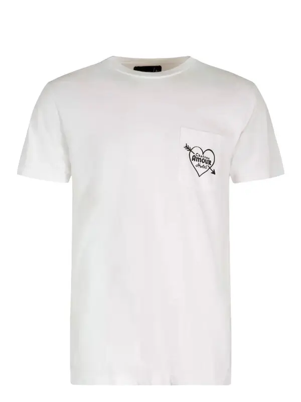 LOCAL AUTHORITY LA Short-sleeve Crew-neck T-shirt - White