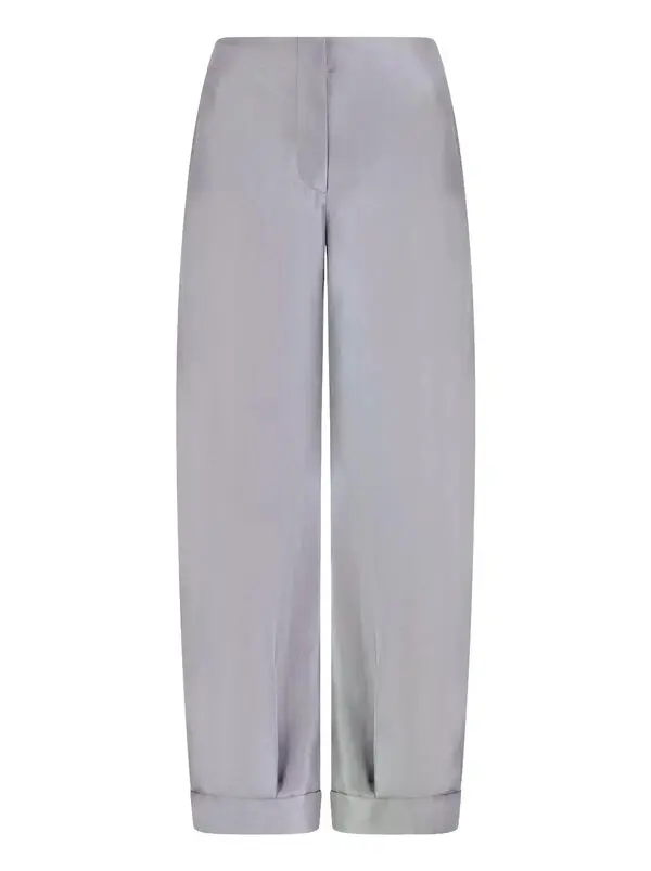 Giorgio Armani Wide-leg Trousers - Grey