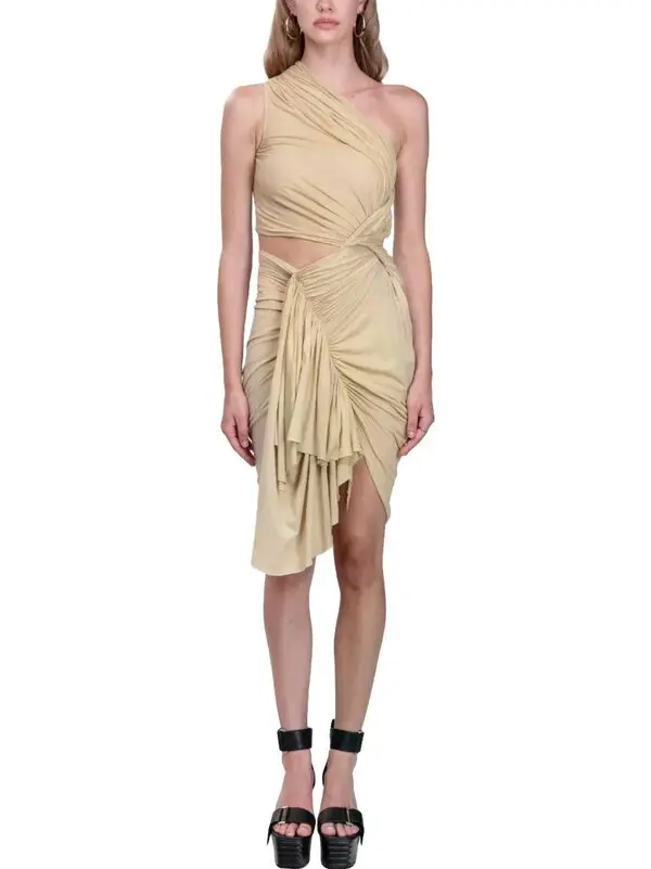 Rick Owens Draped Dress - Neutrals