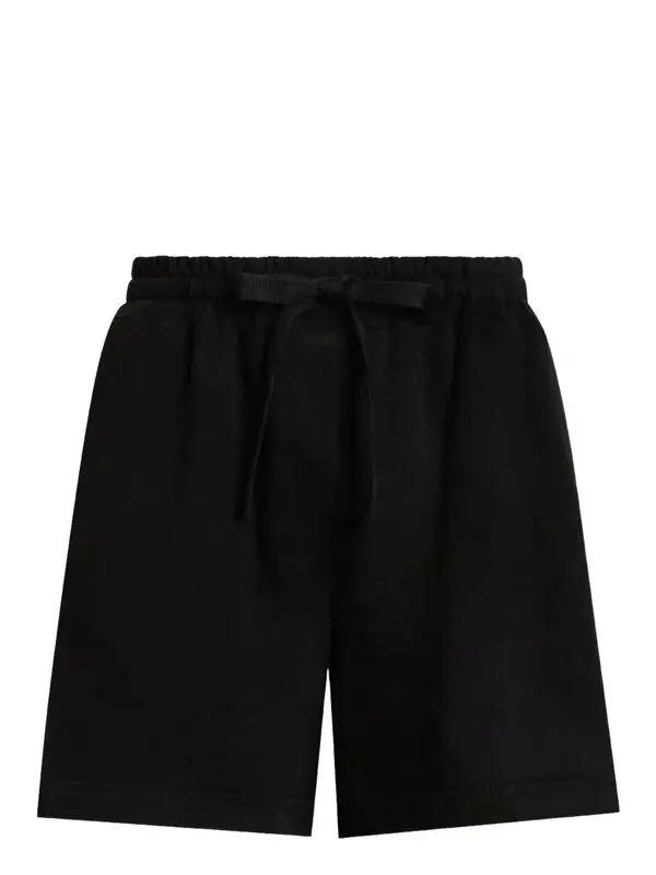 Dolce & Gabbana Dna Drawstring-waist Shorts - Black