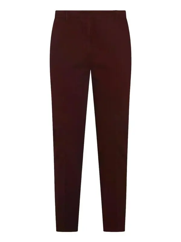 Incotex Welt-pocket Trousers - Red