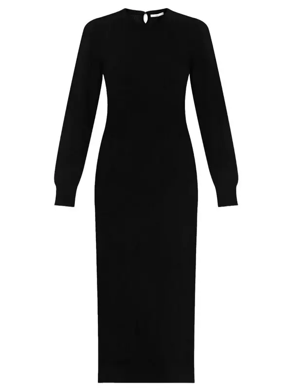 Givenchy Knit Midi Dress - Black