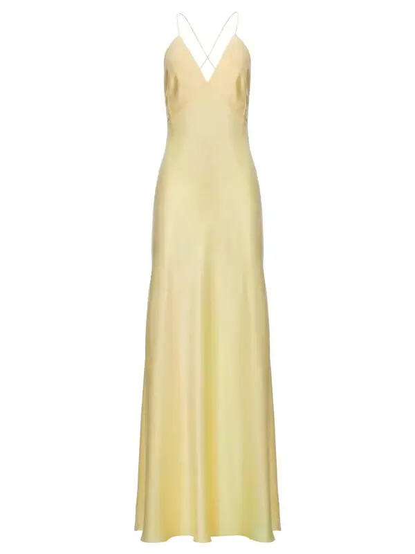 IL VOLO Muse Spaghetti-strap Maxi Dress - Yellow
