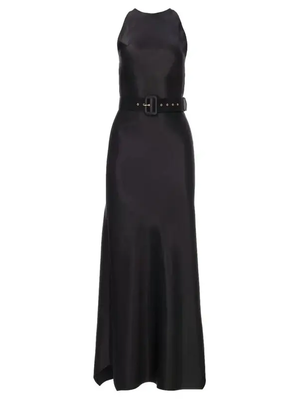 IL VOLO Erika Belted Dress - Black