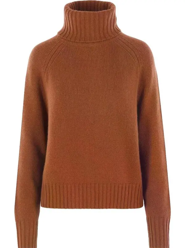 ALLUDE Wool-blend Sweater - Orange
