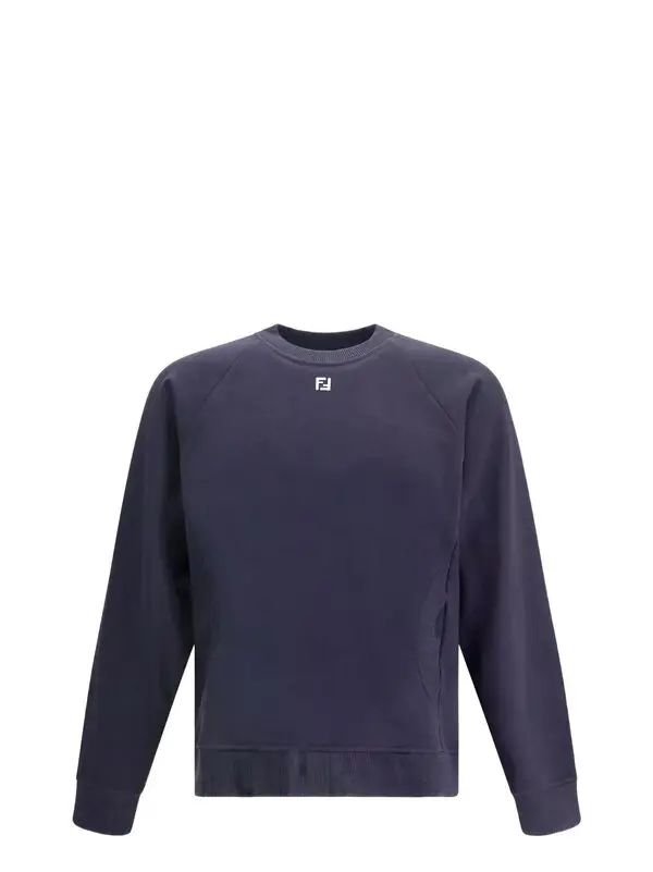 Fendi Raglan-sleeve Sweatshirt - Blue
