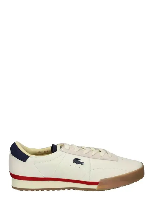 Lacoste Aura Leather Sneakers - White