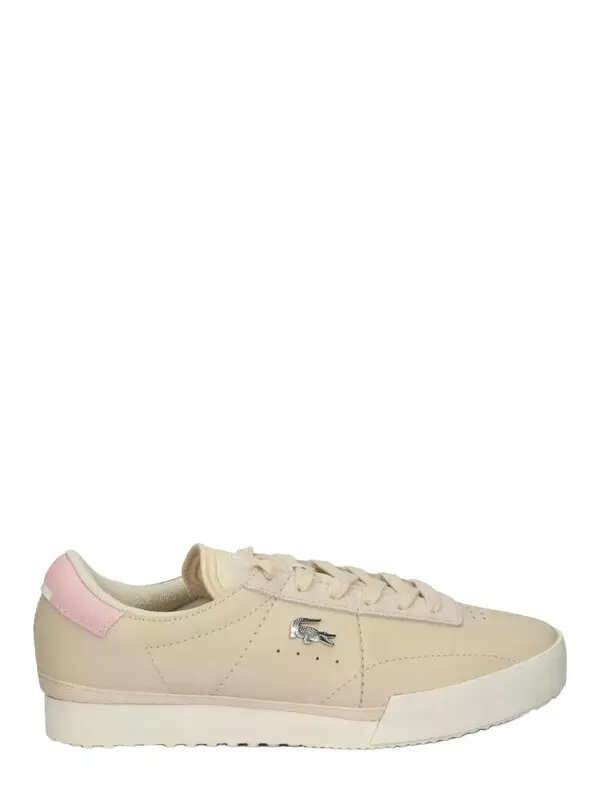 Lacoste Aura Leather Sneakers - Neutrals