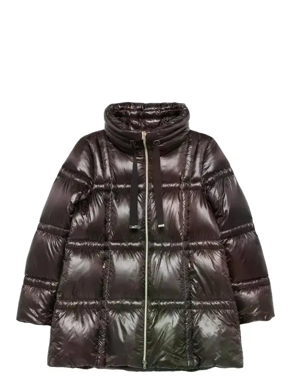 Herno Quilted Puffer Jacket - Brown