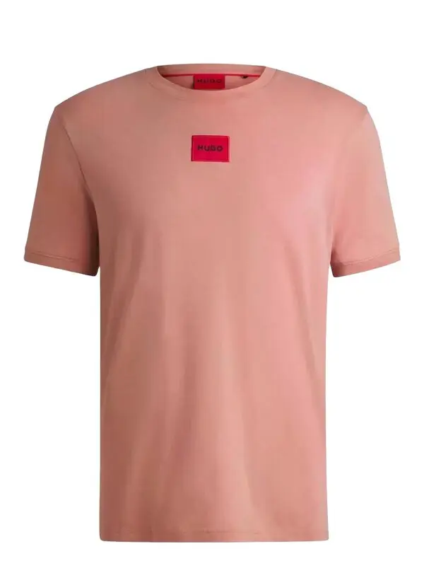 Hugo Logo-print T-shirt - Pink