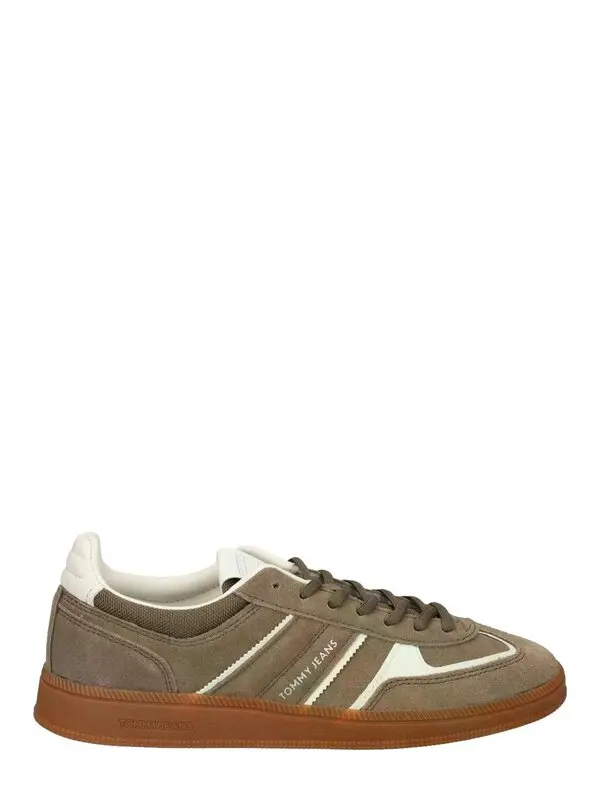 Tommy Hilfiger Greenwich Suede Leather Sneakers - Brown