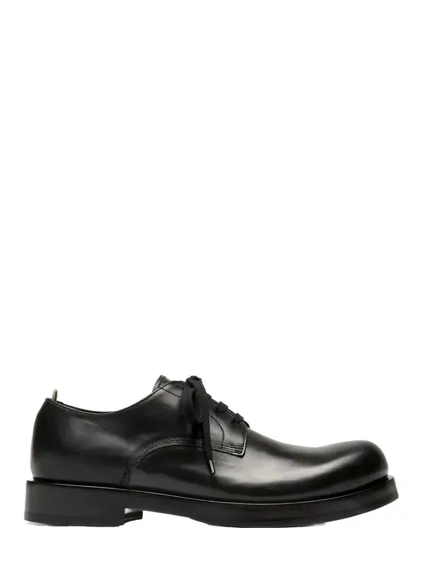 Officine Creative Leather Lace-up Shoes - Black