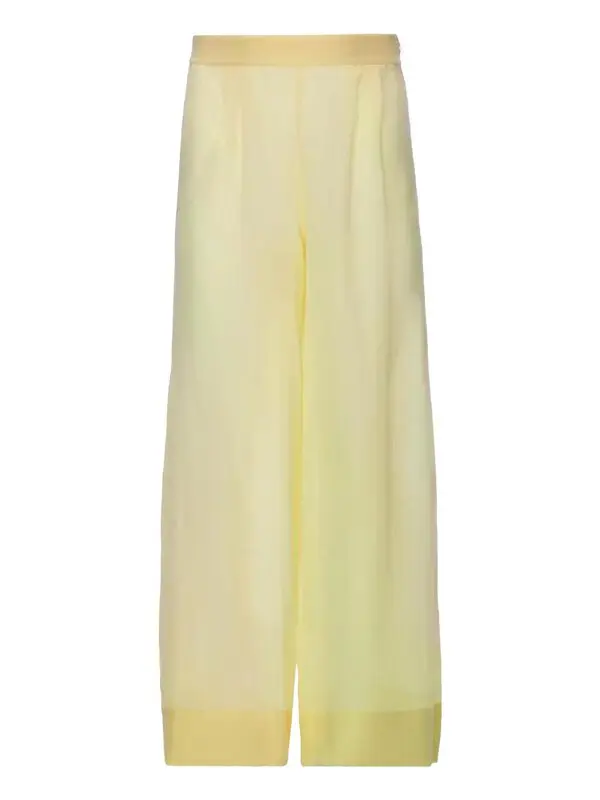 IL VOLO Erin Pleated Trousers - Yellow
